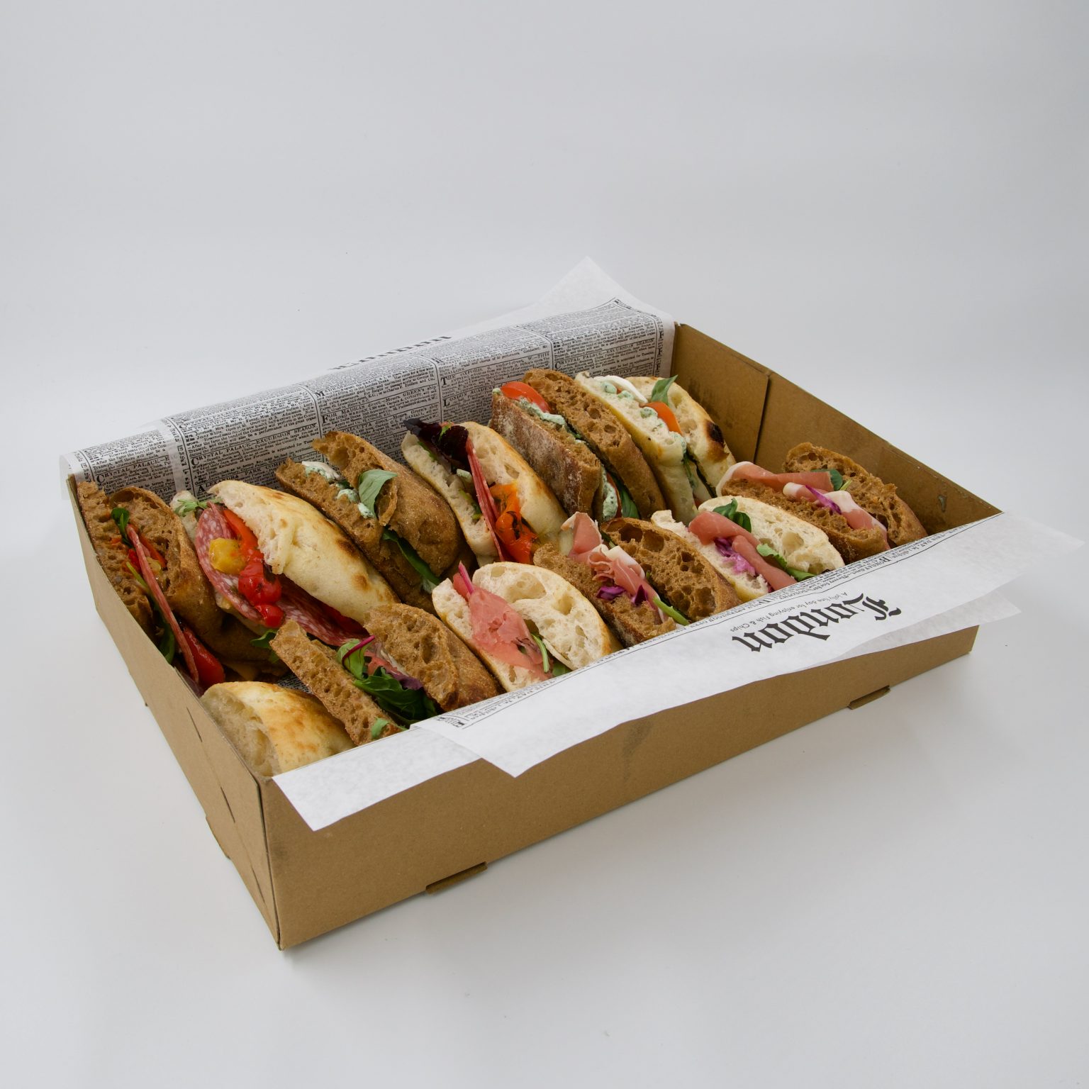 Lunch boxen - Rosco Catering