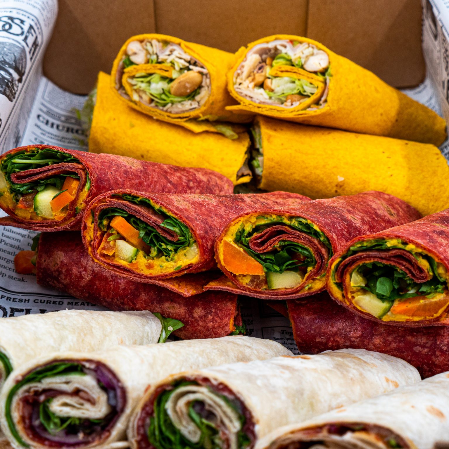 Lunch boxen - Rosco Catering